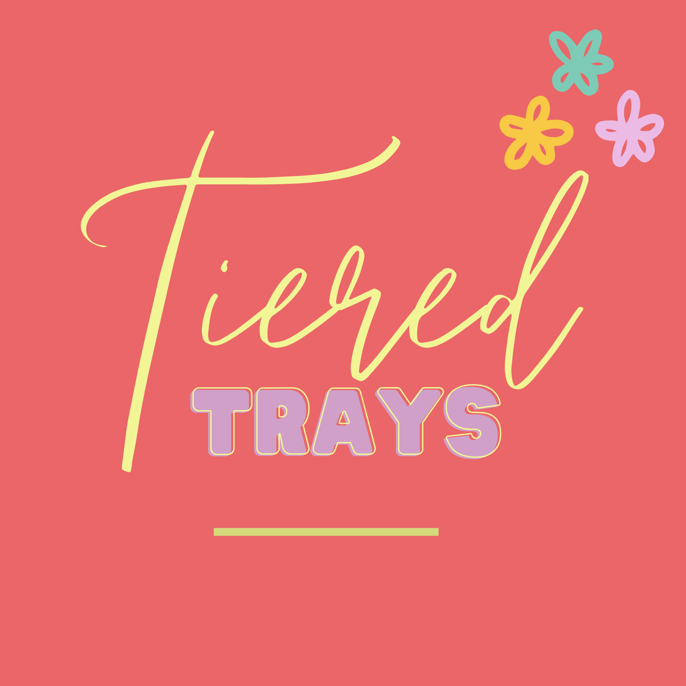 Tiered Trays – The Ruffled Daisy