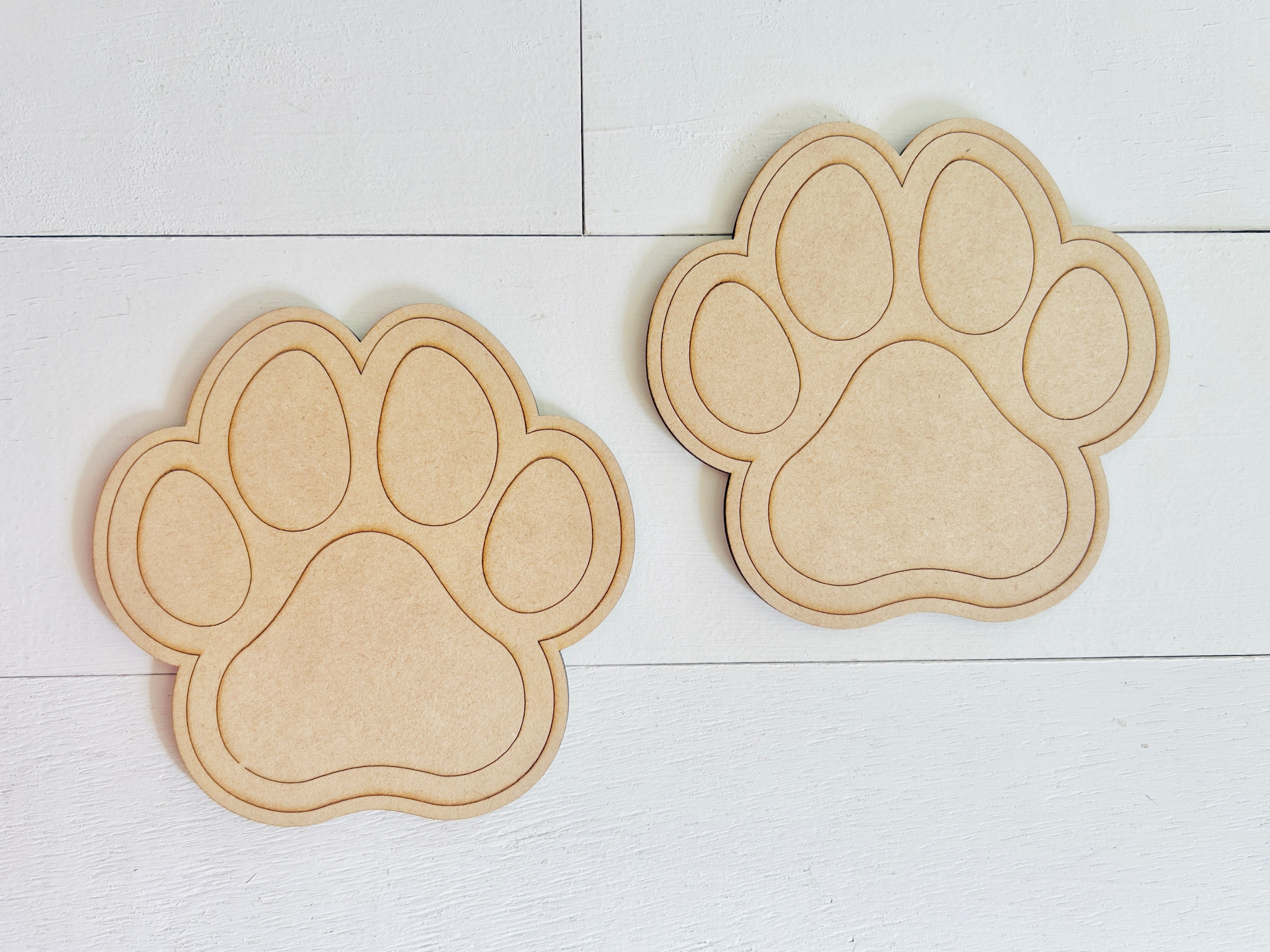 Paw Print Set DIY KIT – The Ruffled Daisy